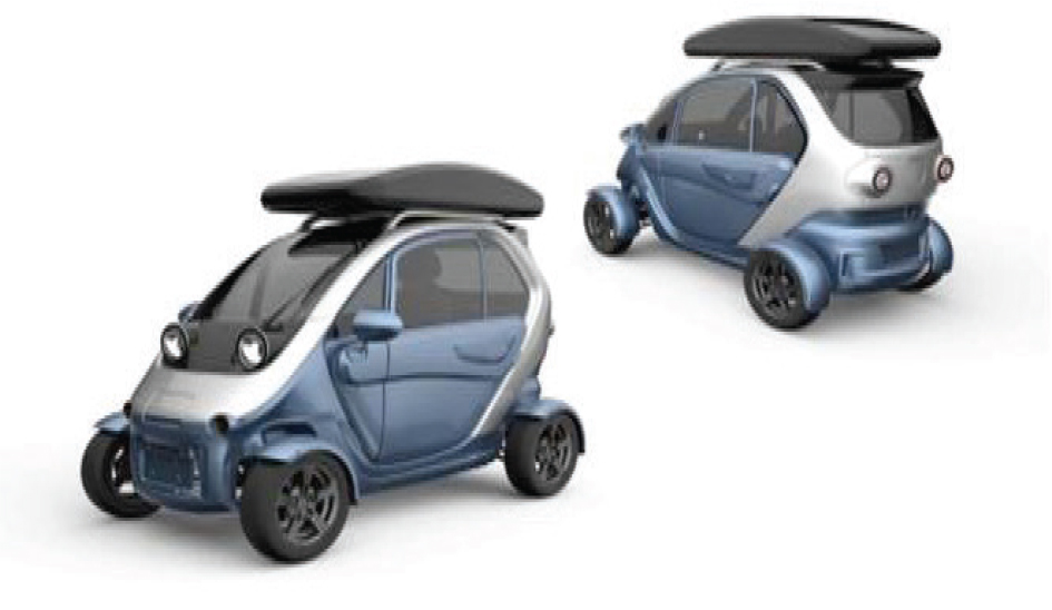 The First Appearance of Ultra-compact Electric Car Model in Korea for ...